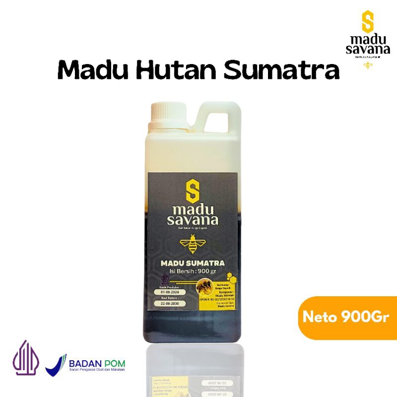 Jual SAVANA Madu Hutan Sumatra 900 Gram Promo Besar | Shopee Indonesia