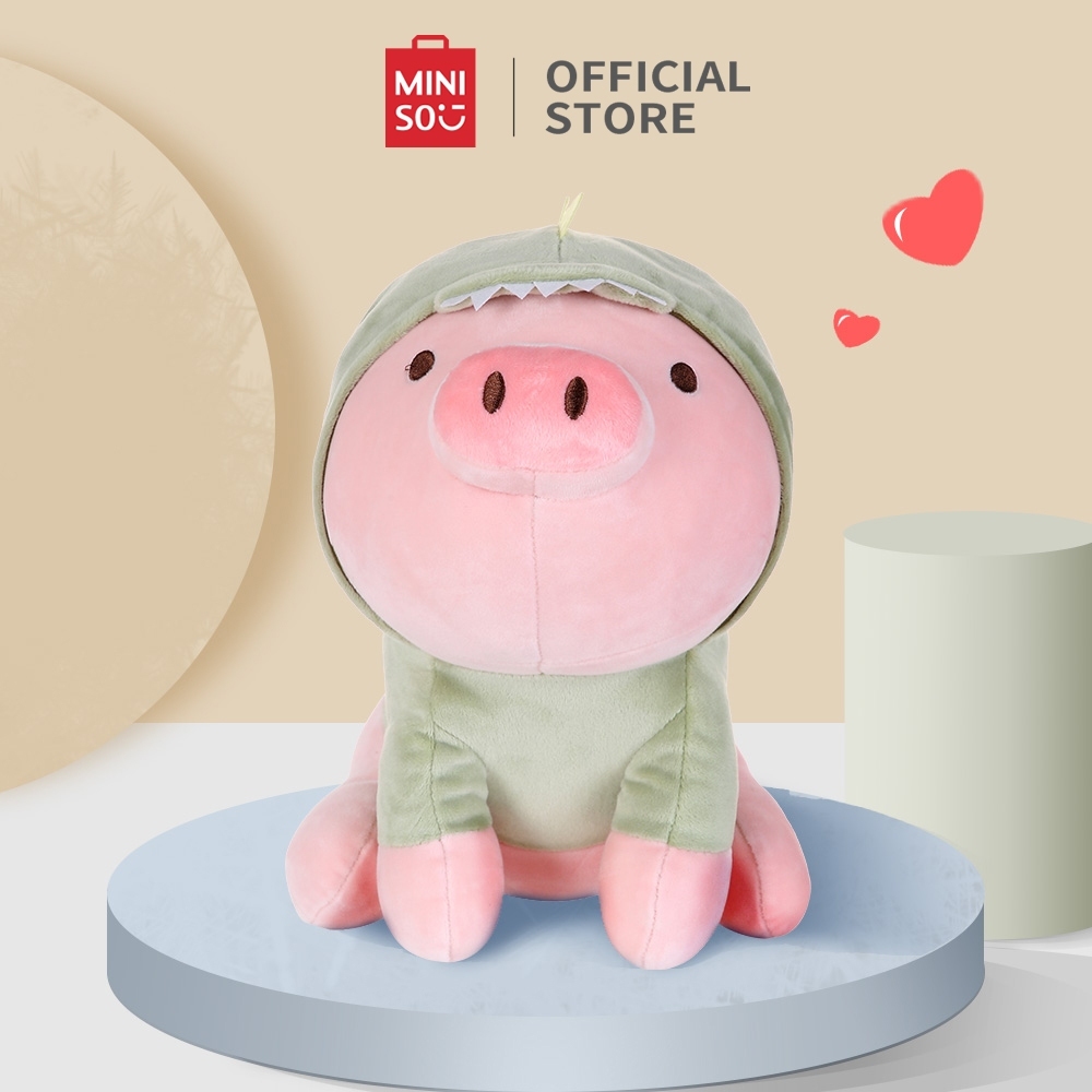 Jual MINISO TOY - Miniso Official Boneka mainan anak Sitting Piglet ...