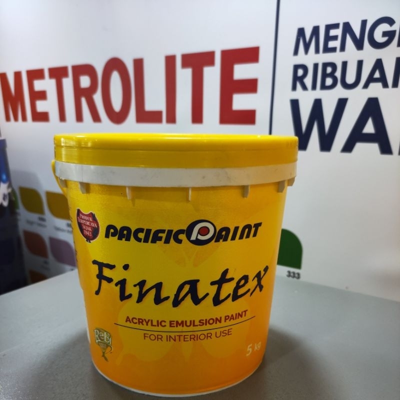 Jual CAT TEMBOK FINATEX 5 kg | Shopee Indonesia