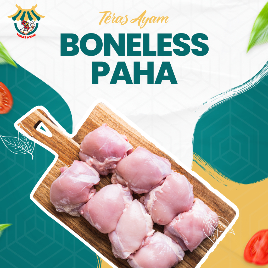 Jual Boneless Paha Ayam 1kg dan 2kg | Halal, Sehat & Premium | Shopee ...
