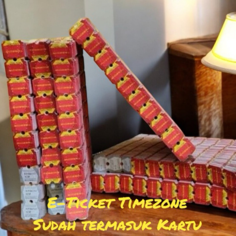 Jual Ticket Timezone TERMURAH || 100.000 Ticket + Kartu Bonus 5000 ...