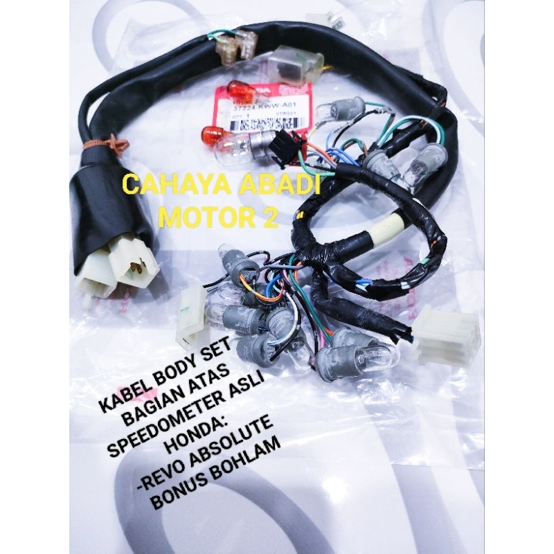 Jual KABEL BODY ASSY BAGIAN ATAS+BOHLAM KWW REVO ABSOLUTE REVO FIT ...