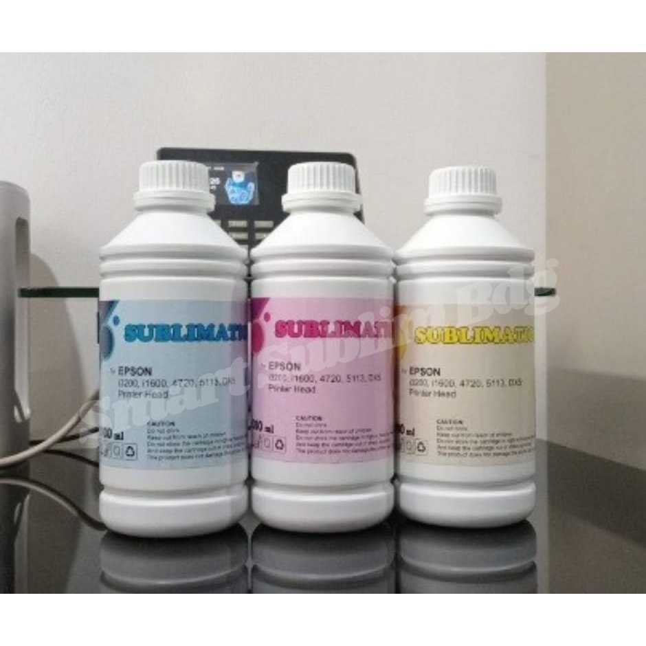 Jual SUBLIMATION INK C,M,Y KAPASITAS 1 LITER | TINTA SUBLIMASI | Shopee ...