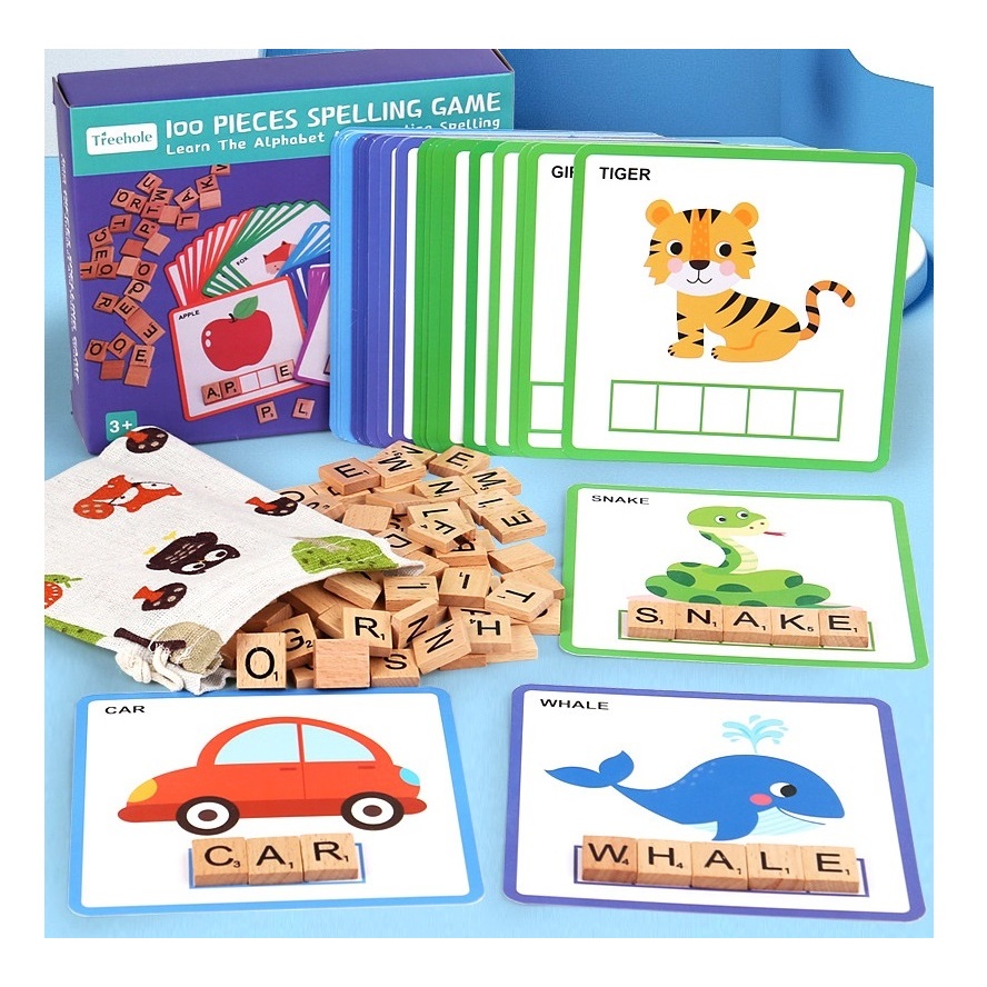 Jual sekolah belajar lucky | Mainan Edukasi I Love SPELLING GAME WORD ...