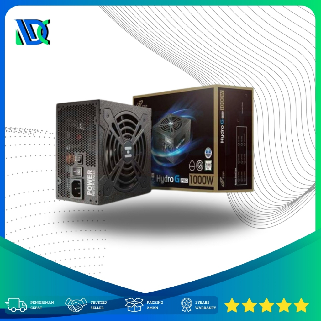 Jual FSP HYDRO G PRO 1000W 80 PLUS GOLD PSU FULL MODULAR 1000 80+ GEN5 ...
