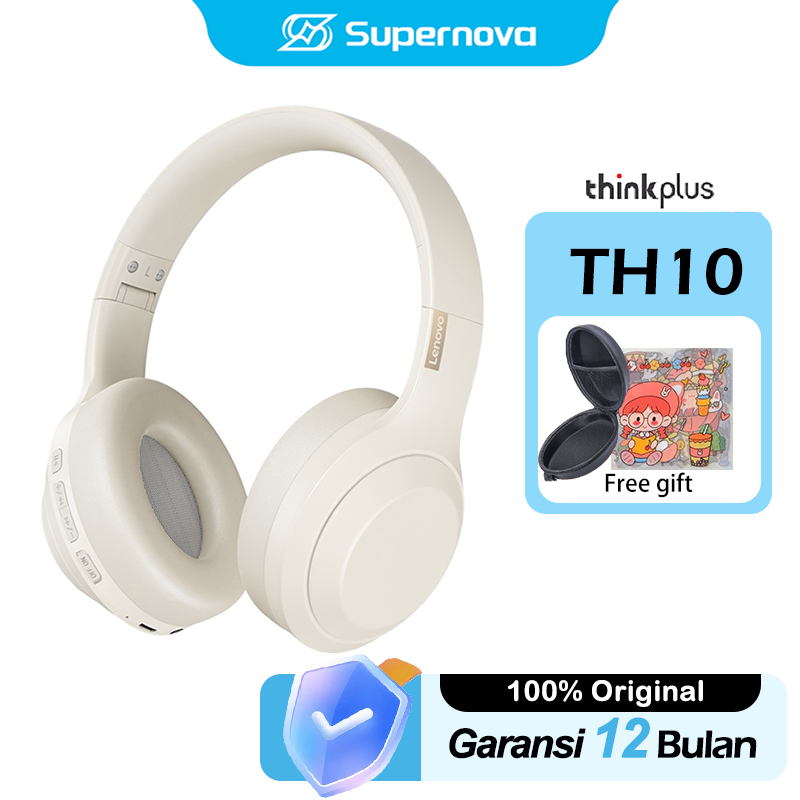 Jual Thinkplus TH10 Headphone Bluetooth Wireless Headset Earphone 5.0 ...