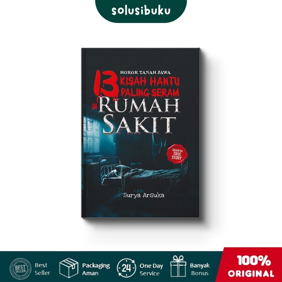 Jual [Solusibuku Jakarta] Buku Horor Tanah Jawa: 13 Kisah Hantu Paling Seram di Rumah Sakit ...