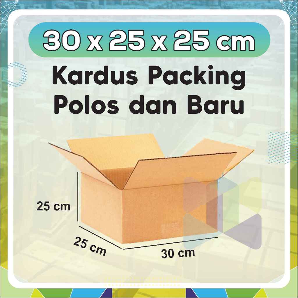 Jual Box Packing 30x25x25 / Kardus Packing / Karton Packing cocok untuk ...