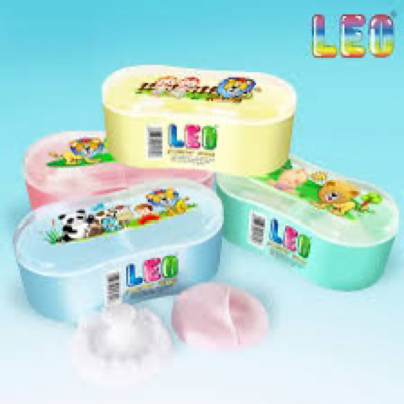 Jual Leo Powder Case with Puff / Dua Sekat / Tempat Bedak Tabur Bayi ...