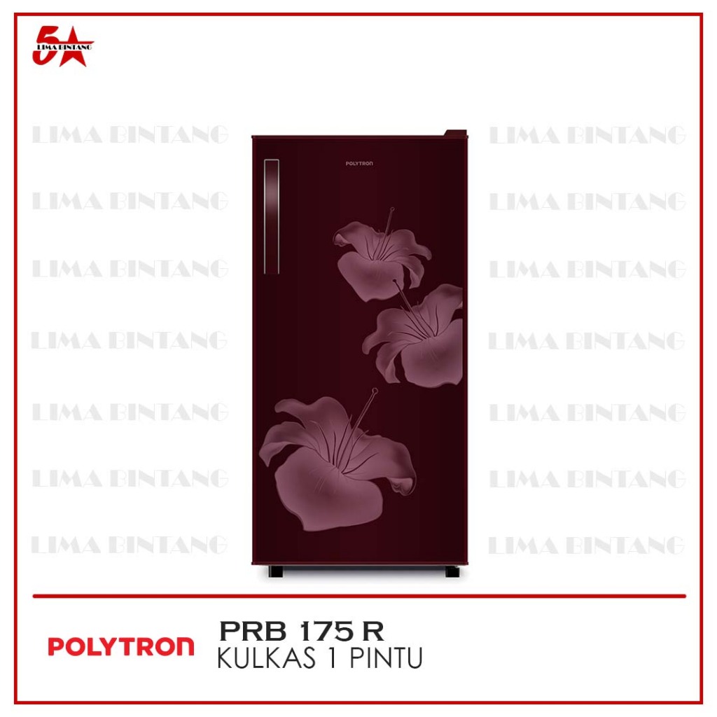 Jual Kulkas 1 pintu Polytron PRB 175 R Lemari es metalic | Shopee Indonesia