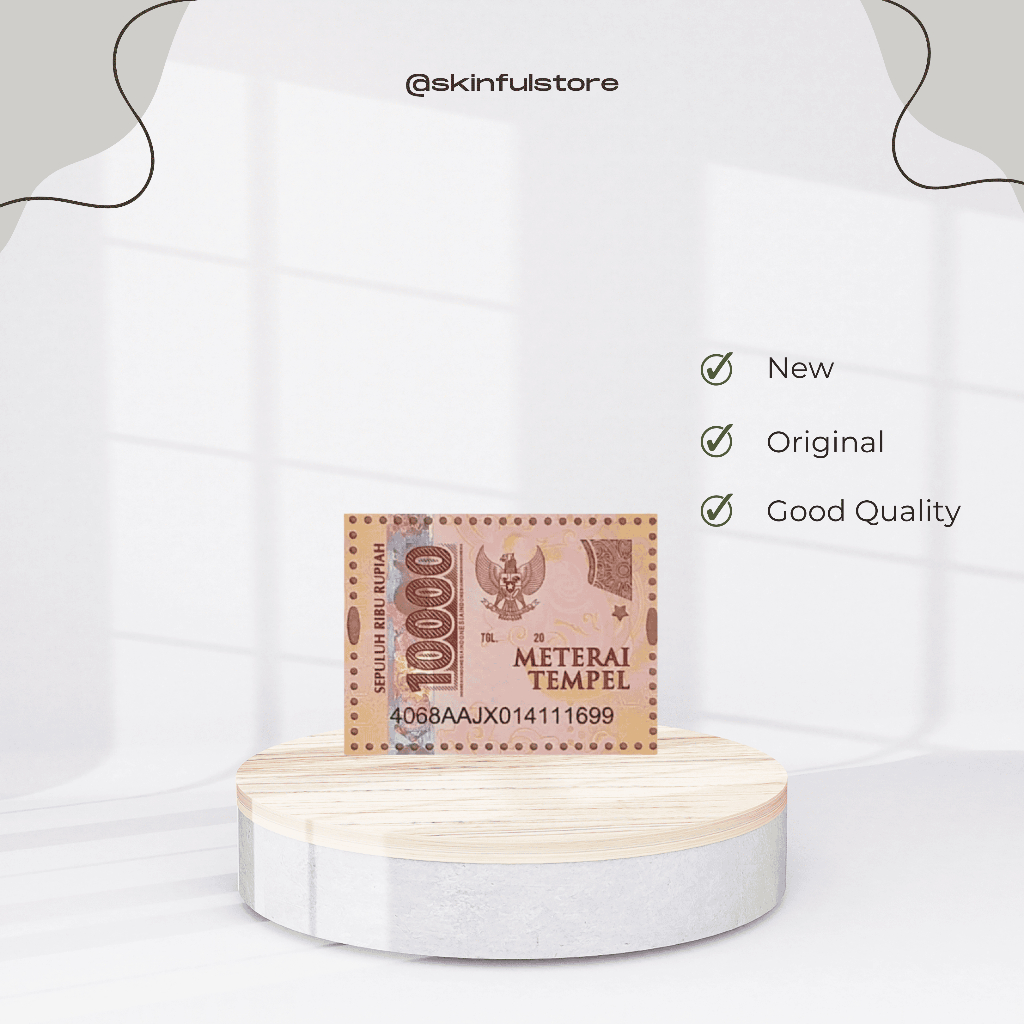 Jual Materai 10000 (ORI POS INDONESIA) | Shopee Indonesia