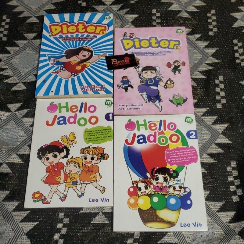 Jual ANEKA KOMIK KOMEDI KOREA SERI - DIETER 1&2/ HELLO JADOO 1 &2 ...