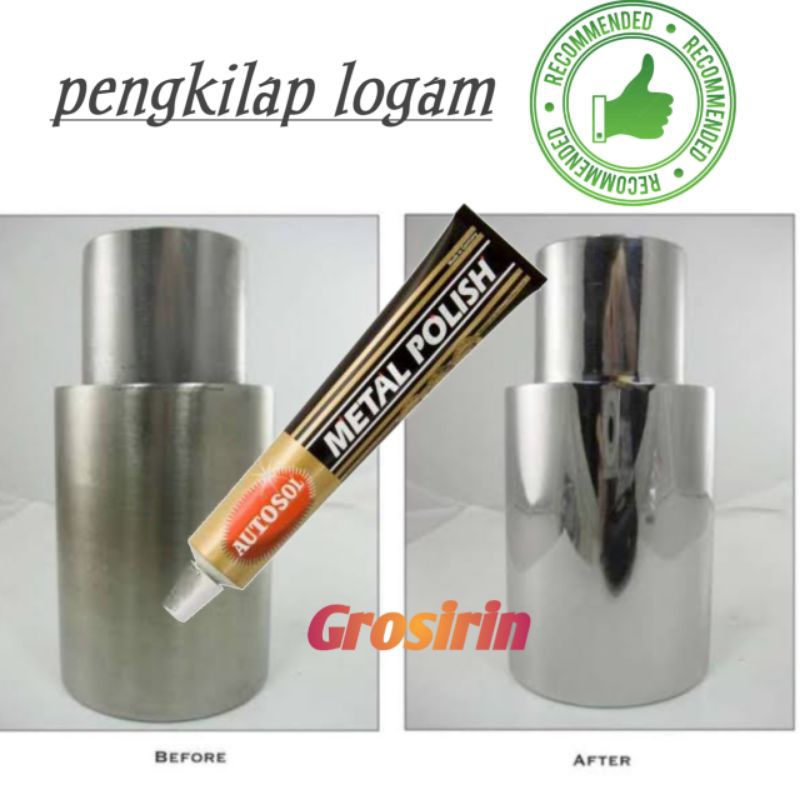 Jual paket pengkilap logam krom besi stainless paling kilap seperti ...