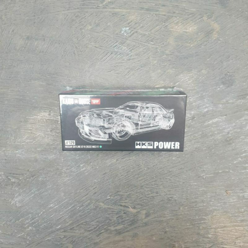 Jual Mini GT x Kaido House KHMG129 Nissan Skyline GTR R33 HKS V1 ...