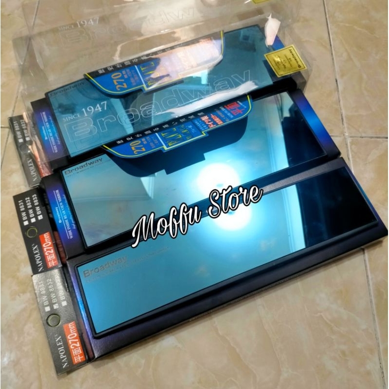 Jual Kaca Spion Mobil Tengah BROADWAY Biru Anti Silau Cembung Blue ...