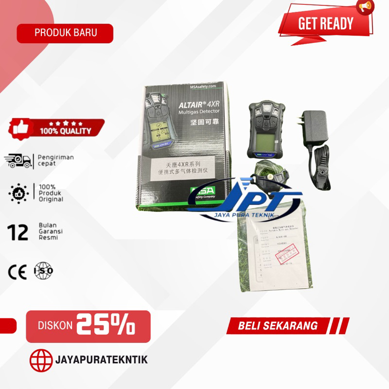 Jual ALTAIR 4XR MSA,Gas Detector,Portable Multigas,Gas Meter | Shopee ...