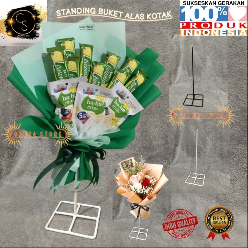 Jual Standing buket alas KOTAK | Shopee Indonesia