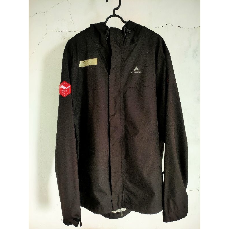 Jual Eiger Mountaineering X28 M - Jaket Gunung Eiger Hitam Waterproof ...