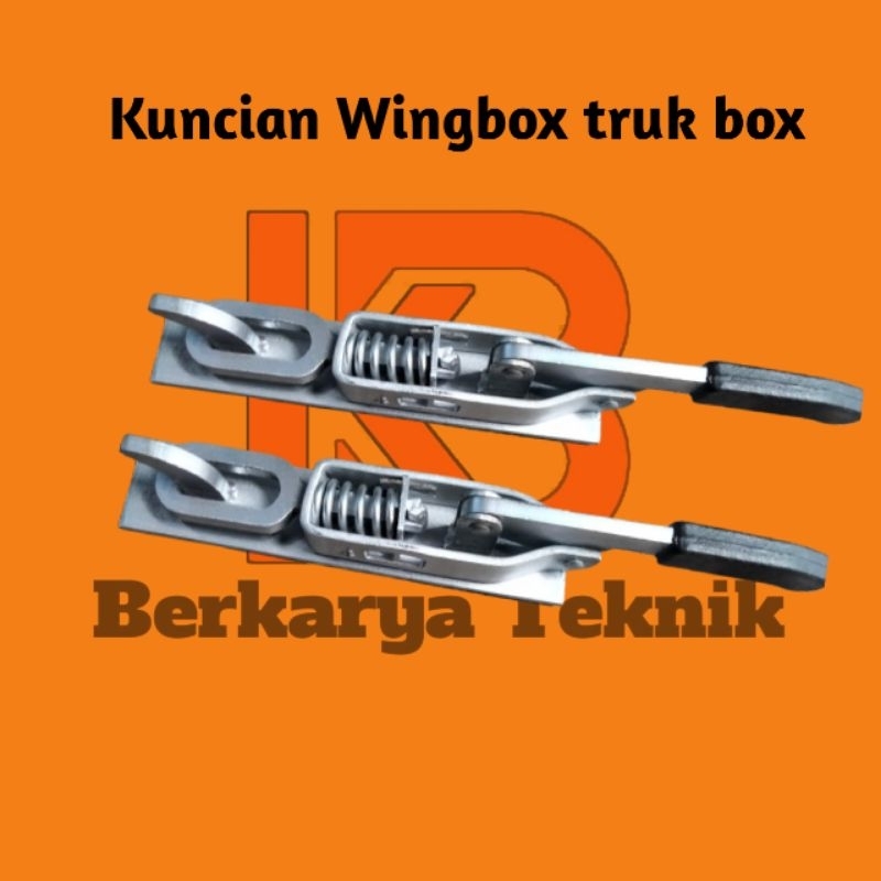 Jual Kuncian WINGBOX truk box / Kuncian pengait mobil wing box/ HANDLE ...