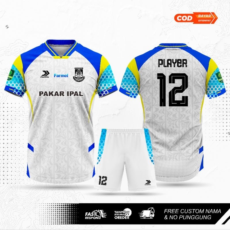 Jual JERSEY PERSIKOTA TANGERANG TERBARU PEGADAIAN LIGA 2 2024/2025 ...