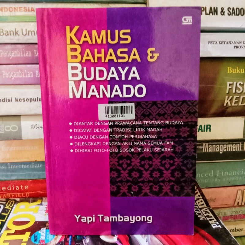 Jual BUKU KAMUS BAHASA DAN BUDAYA MANADO (ORIGINAL) | Shopee Indonesia