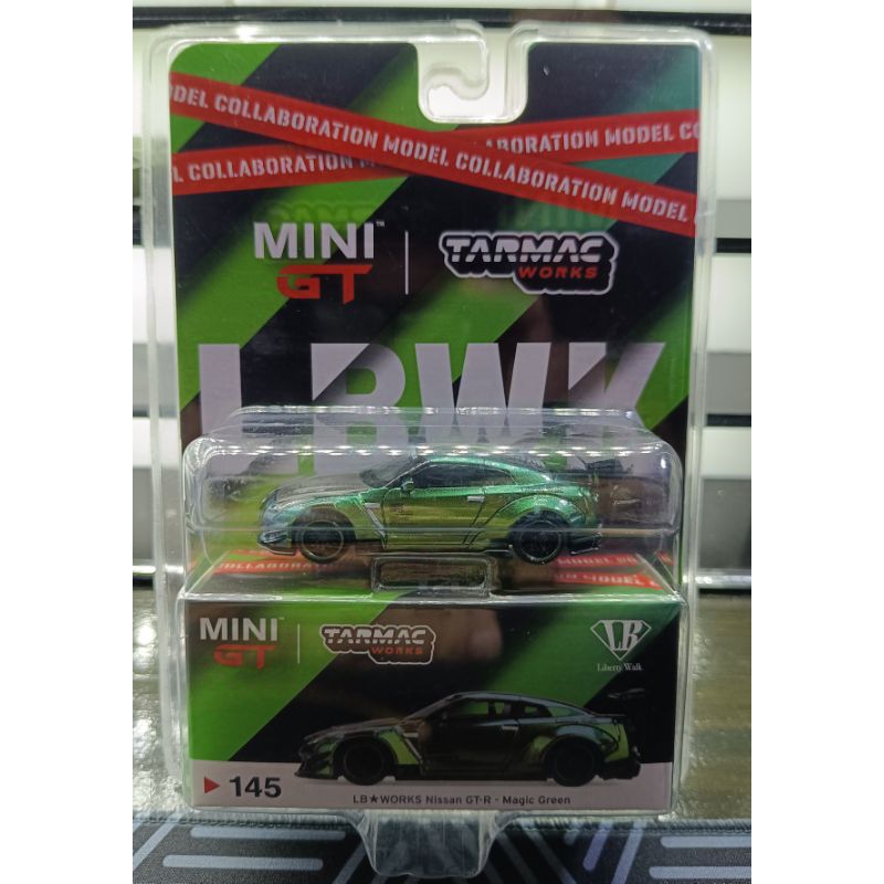 Jual Mini GT x Tarmac R35 LBWK Magic Green | Shopee Indonesia