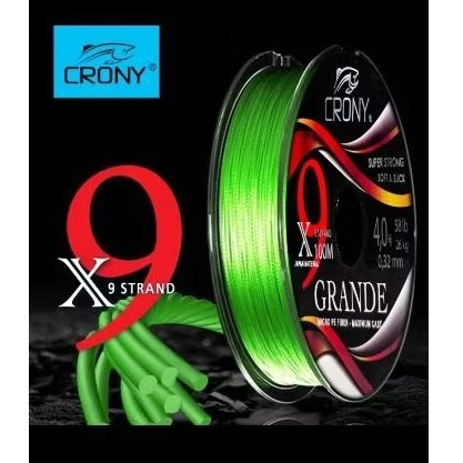 Jual Senar PE Crony GRANDE 100M X9- Connecting Multi color | Shopee ...