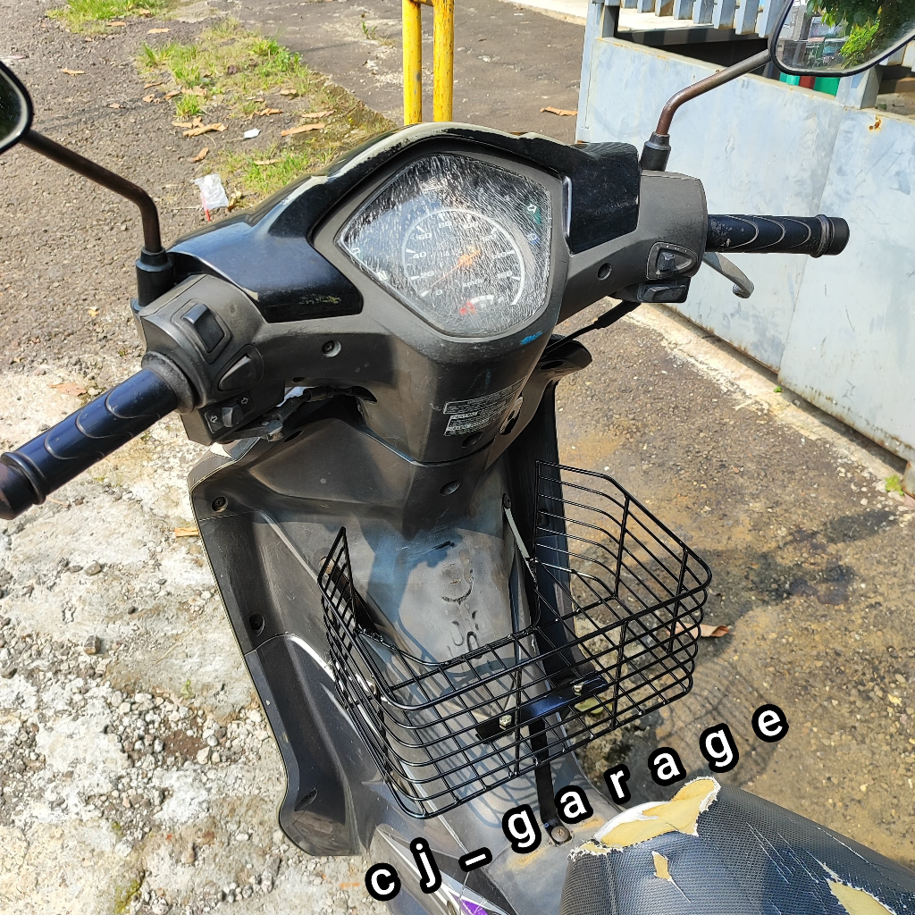 Jual keranjang Honda Revo Absolute 110 Besi Minimalis box keranjang ...