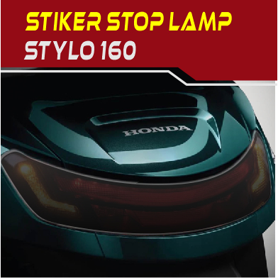 Jual STIKER STOP LAMP STYLO 160 | Shopee Indonesia