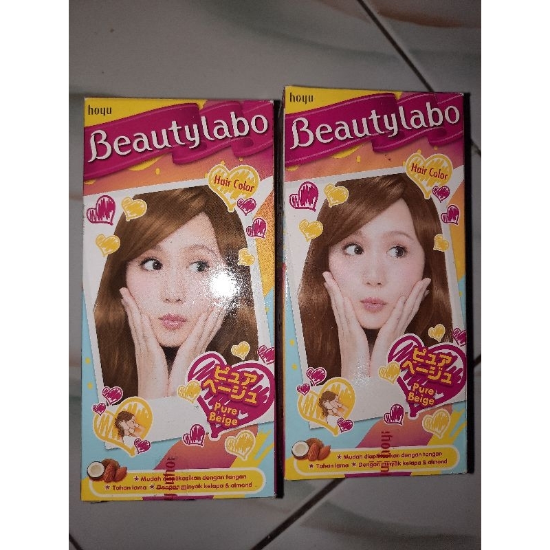 Jual BeautyLabo Hair Color Pure Beige | Shopee Indonesia