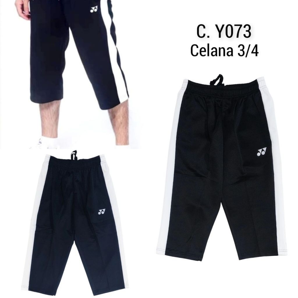 Jual Celana 3/4 Badminton Y073 / TPY-073 Celana Joger Bulutangkis ...