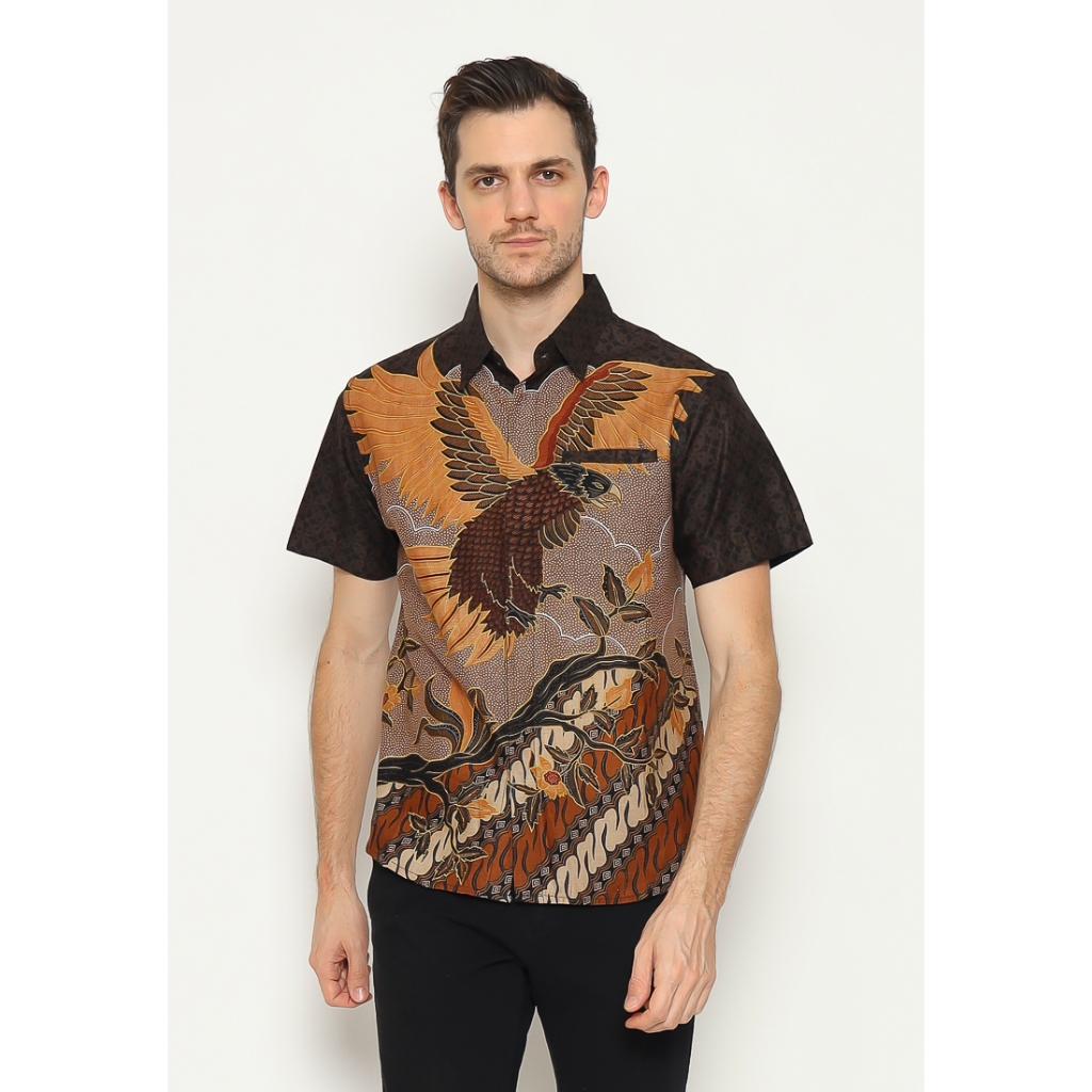 Jual Waskito - Kemeja Batik Katun Premium Slimfit Motif Lereng Burung ...