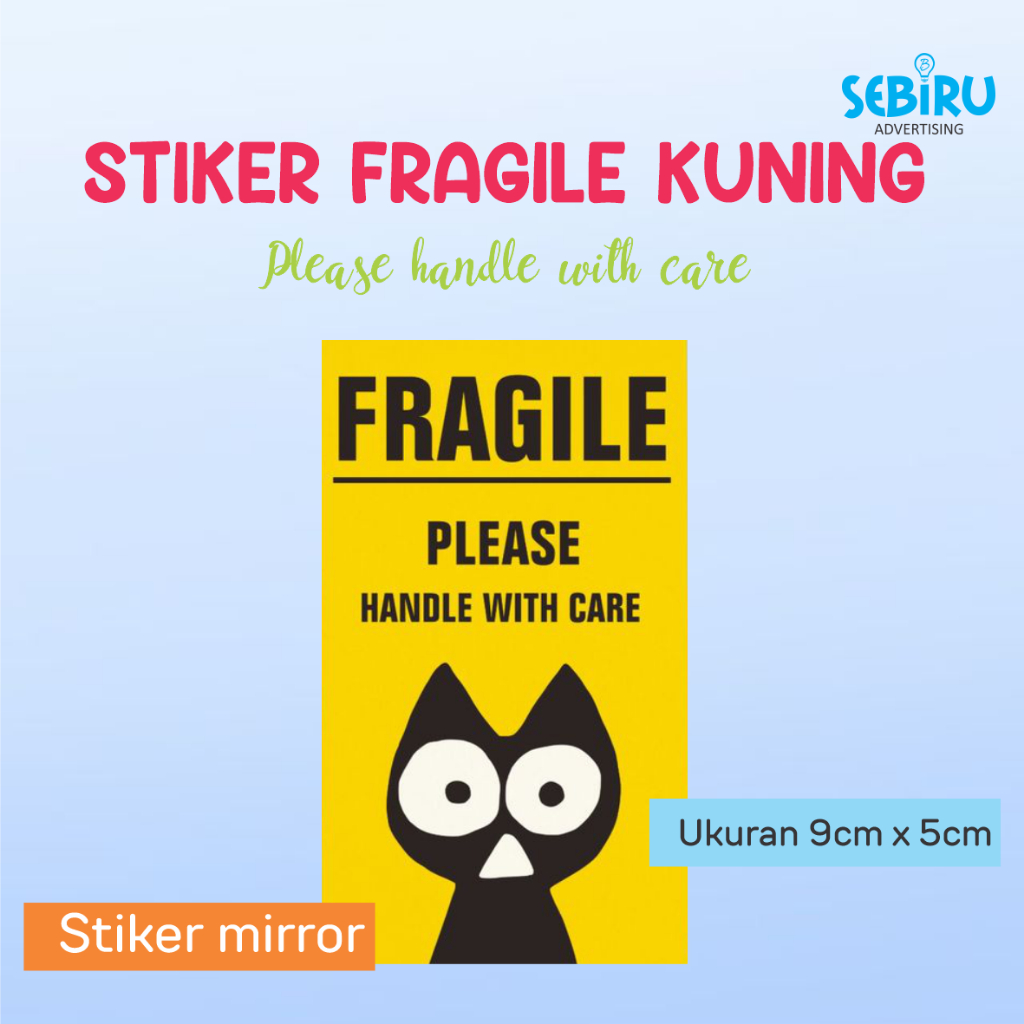 Jual STIKER FRAGILE KUNING | Shopee Indonesia