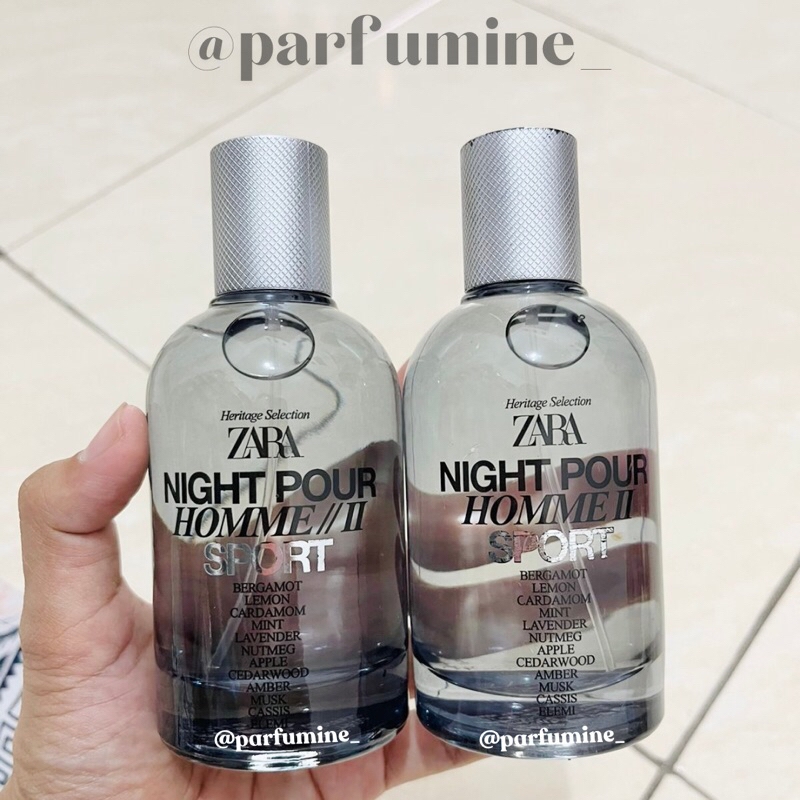 Jual Parfum Zara - Parfum Zara Night Pour Homme 2 Sport | Shopee Indonesia