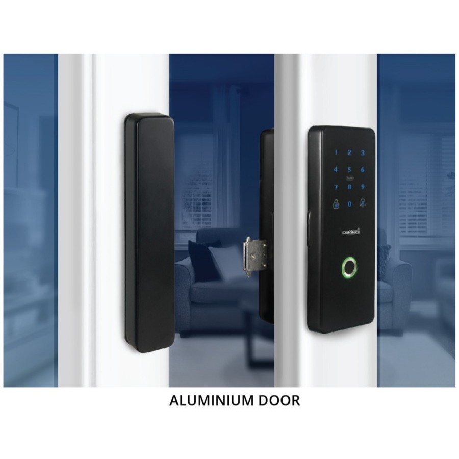 Jual Kunci Smart Glass Door Lock Dekkson G01 Electronic Lock Dekson ...