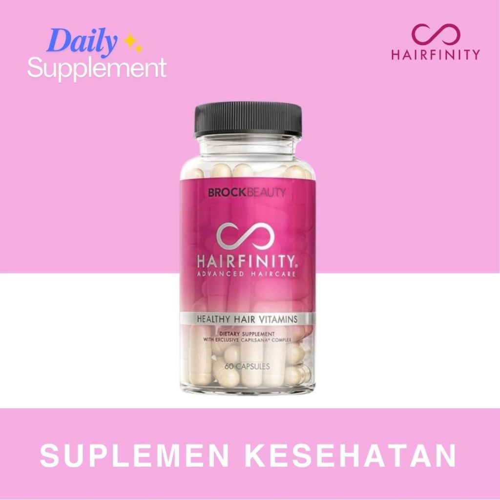 Jual Hairfinity Advanced Haircare Healty Hair Vitamins - 60 Capsules ...
