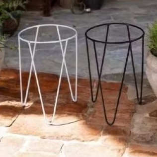 Jual standing pot minimalis/dudukan pot bunga/diameter 18 tinggi 30 cm ...