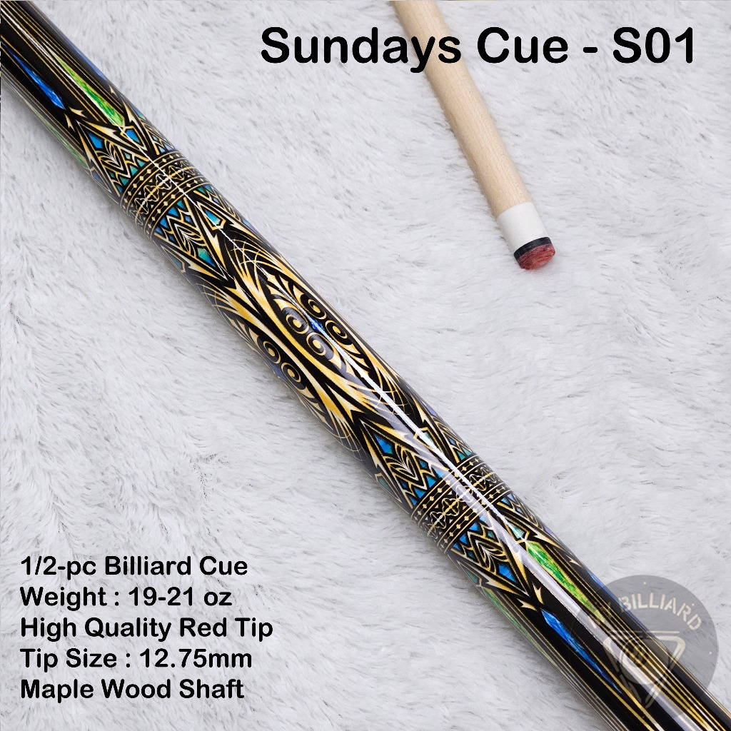 Jual Stick Billiard Sundays Cue 12.75mm - Stik Biliar bilyar | S-01 ...