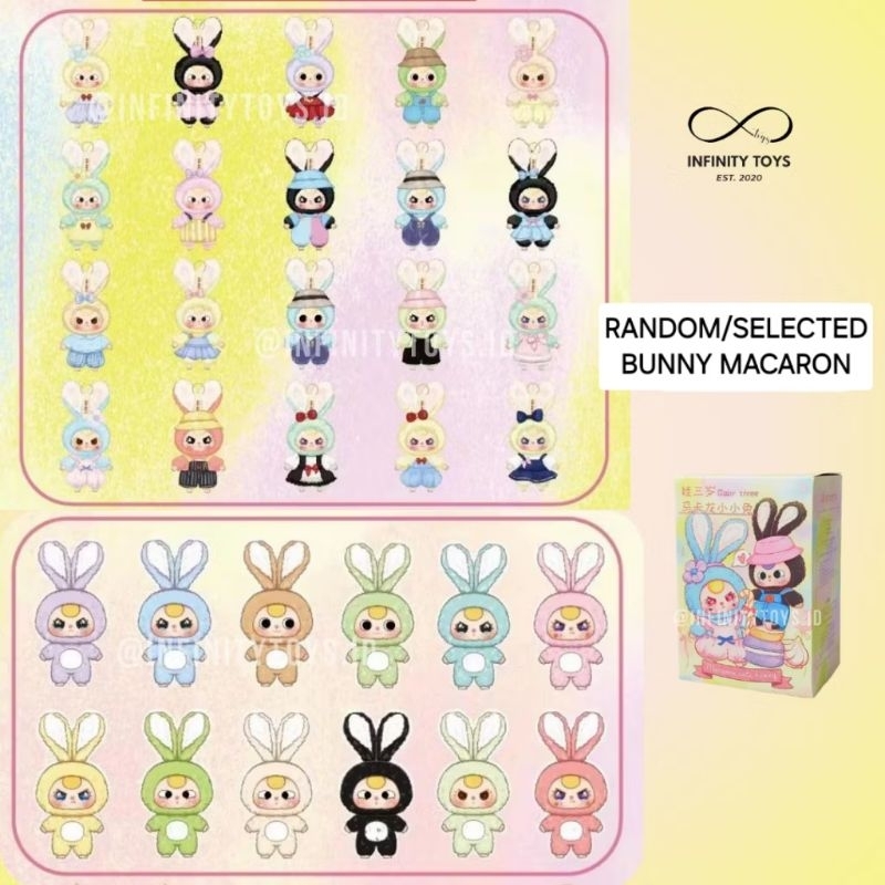 Jual [SELECTED] Blindbox READY Babythree Bunny Macaron Baoao Migo ...