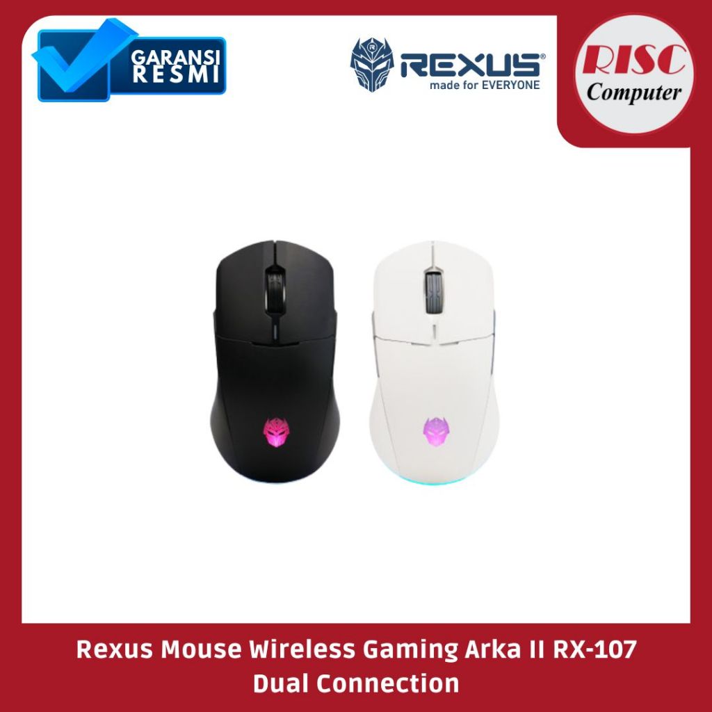 Jual Mouse Gaming Wireless Rexus Arka II RX-107 Dual Connection ...