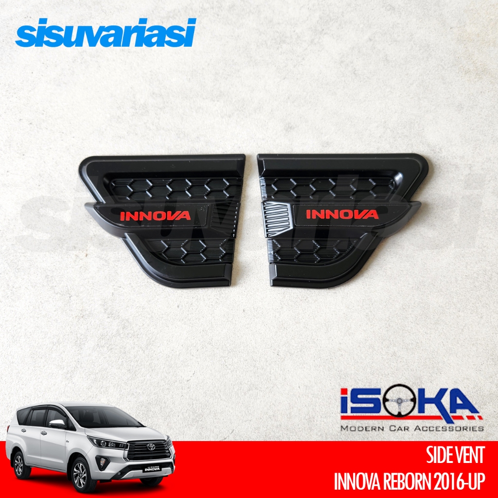 Jual Innova Reborn Aksesoris Side Vent Garnish Air Flow | Shopee Indonesia