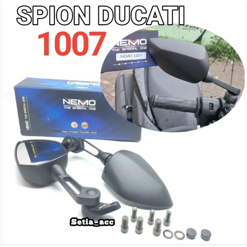 Jual Spion Model Ducati 1007 1008 Nmax Turbo Neo S Tachmax Adv 160 XMax ...