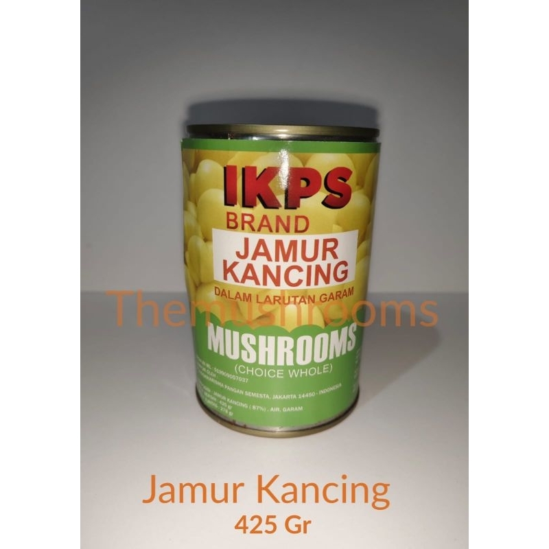 Jual Jamur Kancing Kaleng / Whole Mushrooms dalam kaleng IKPS | Shopee ...