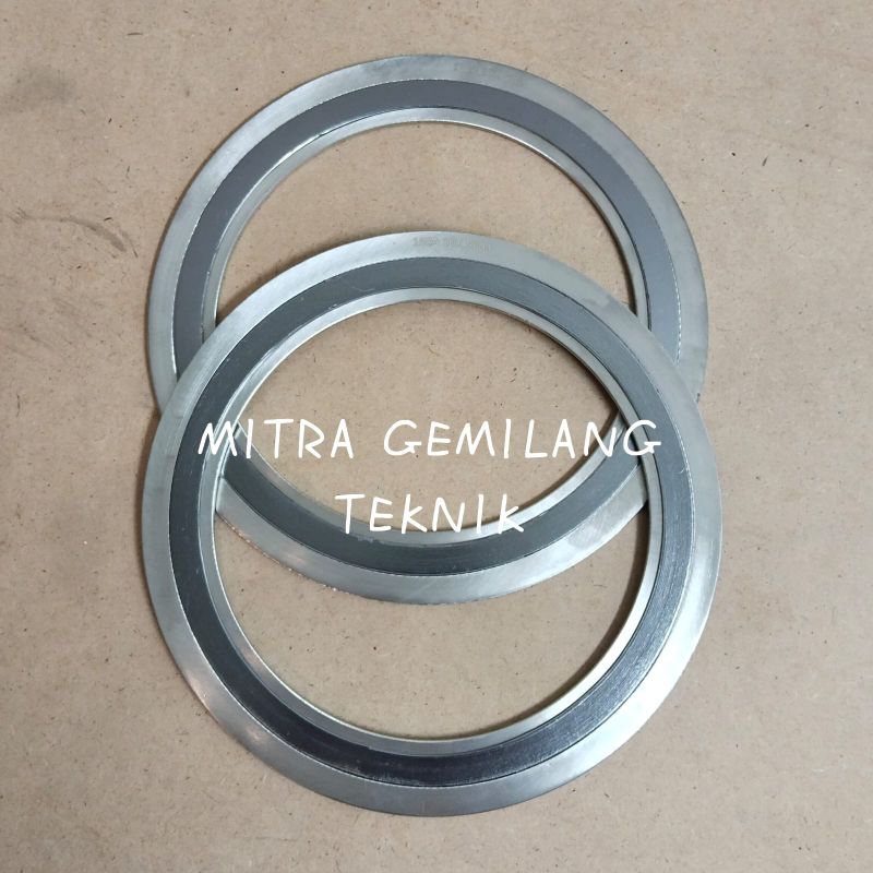 Jual Spiral Wound Gasket jis 10k / SWG JIS 10K Stainless SS304 ukuran 4 ...