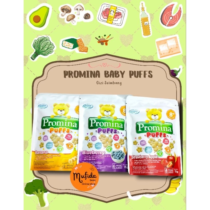 Jual PROMINA PUFFS/MPASI BAYI/snack bayi | Shopee Indonesia