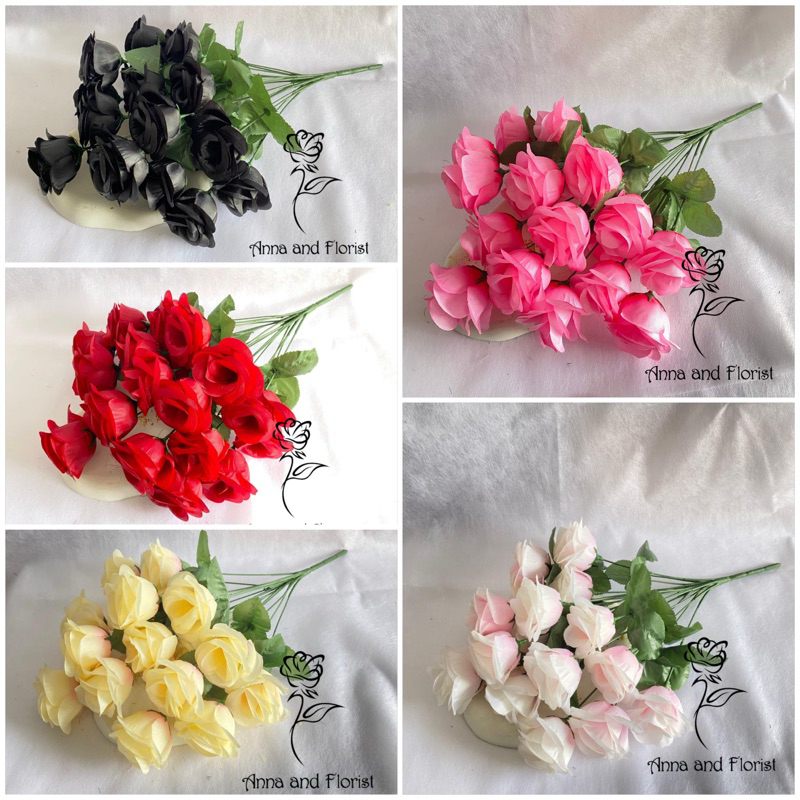 Jual ANNA-hanbouquet 18 bunga AN2/1 Tangkai isi 18 bunga merimi ...