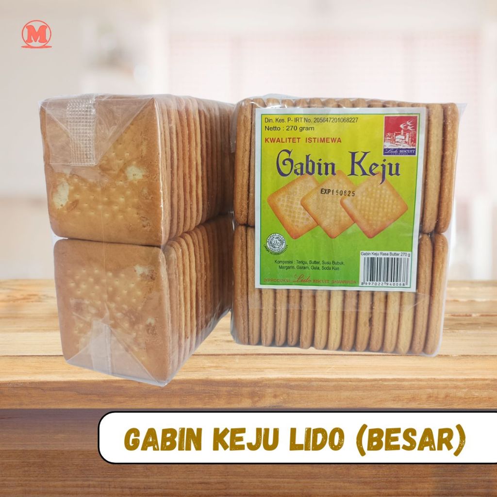Jual Gabin Keju Lido Samarinda- kemasan besar | Shopee Indonesia