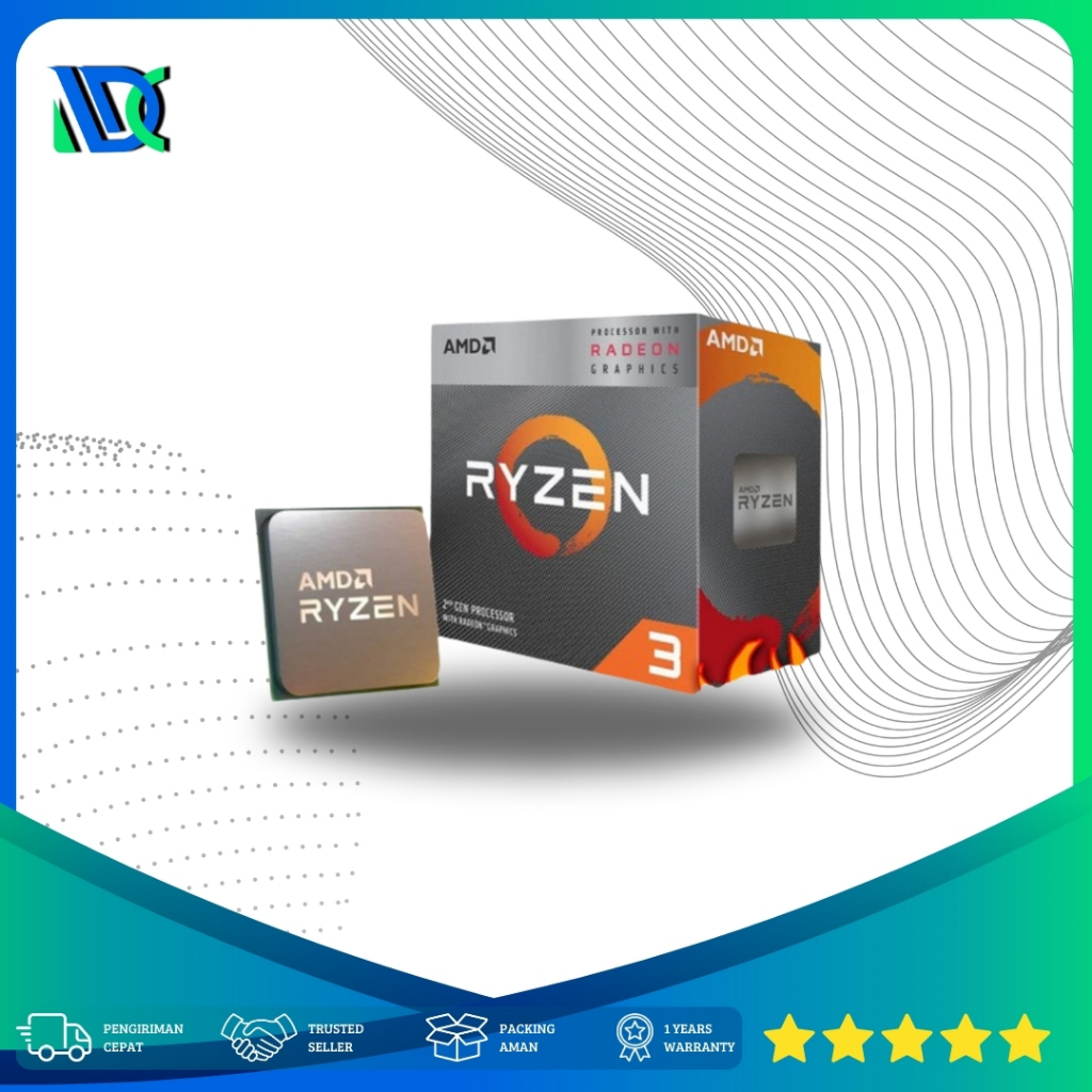 Jual AMD Ryzen 3 3200G Processor With Wraith Stealth Cooler [Socket AM4 ...