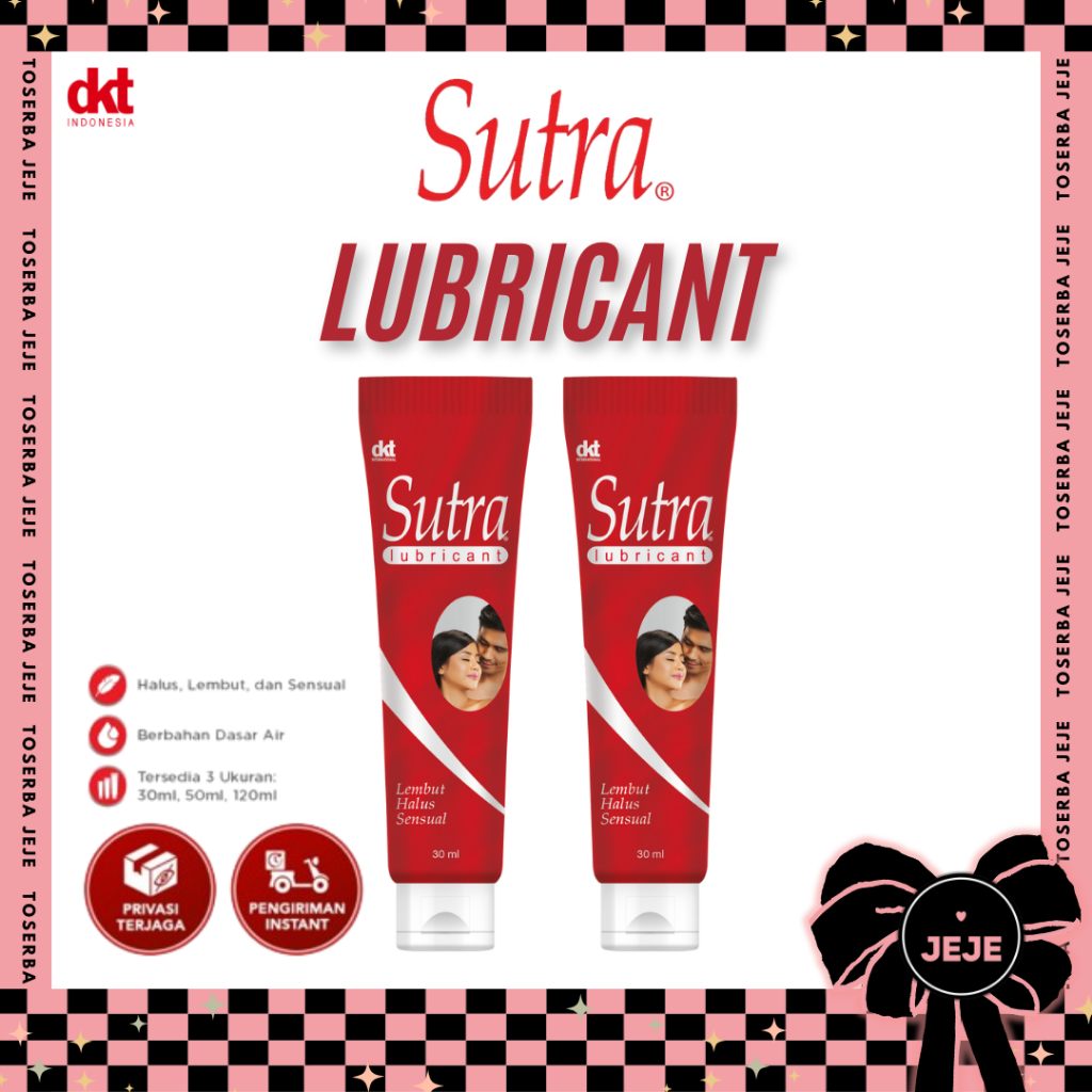 Jual [PRIVASI AMAN] PROMO! Sutra Lubricant 30 / 50 / 120 ml | Lubrican ...