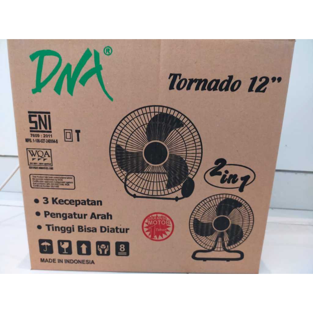 Jual KIPAS ANGIN BESI TORNADO 2 IN 1 DNA 12INCH | Shopee Indonesia
